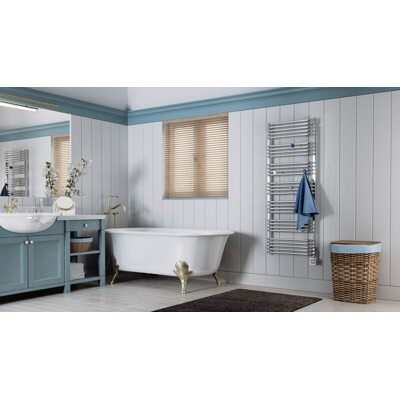 TERMA Alex Chrom koupelnový radiátor - Designové radiátory - teplo a ...